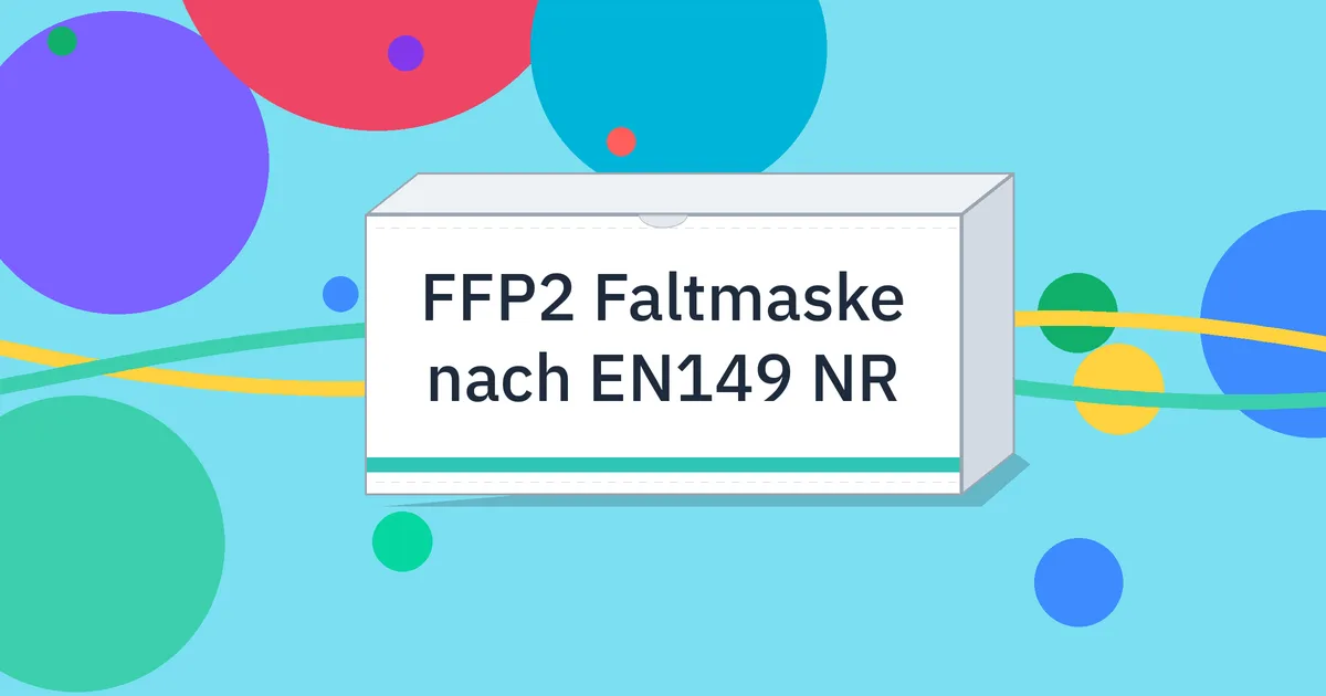 Symbolbild: Packung mit der Aufschrift FFP2 Faltmaske nach EN149 NR (PZN 17195700) – Verfügbarkeit und Bezug in Apotheken in Frankfurt am Main
