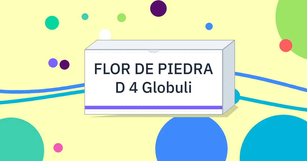Symbolbild: Packung mit der Aufschrift FLOR DE PIEDRA D 4 Globuli (PZN 04217624) – Verfügbarkeit und Bezug in Apotheken in Frankfurt am Main