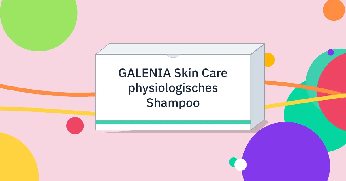 Symbolbild: Packung mit der Aufschrift GALENIA Skin Care physiologisches Shampoo (PZN 10923013) – Verfügbarkeit und Bezug in Apotheken in Frankfurt am Main