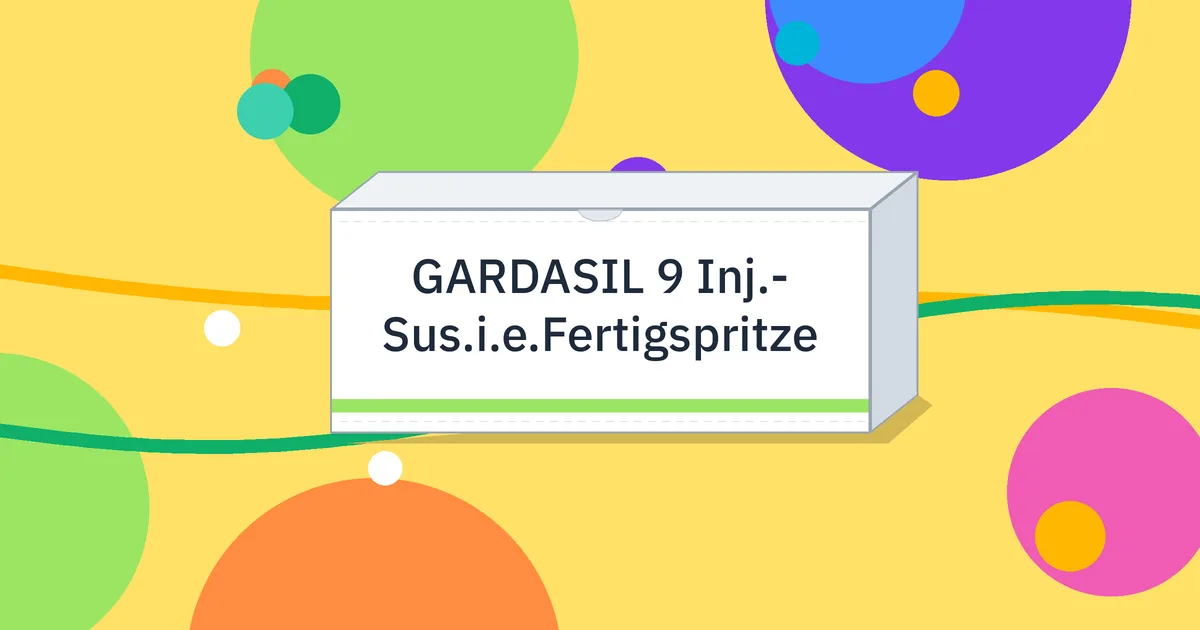 Symbolbild: Packung mit der Aufschrift GARDASIL 9 Inj.-Sus.i.e.Fertigspritze (PZN 18047048) – Verfügbarkeit und Bezug in Apotheken in Frankfurt am Main