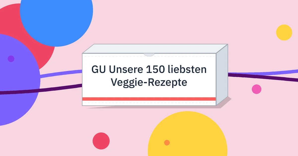 Symbolbild: Packung mit der Aufschrift GU Unsere 150 liebsten Veggie-Rezepte (PZN 18355637) – Verfügbarkeit und Bezug in Apotheken in Frankfurt am Main