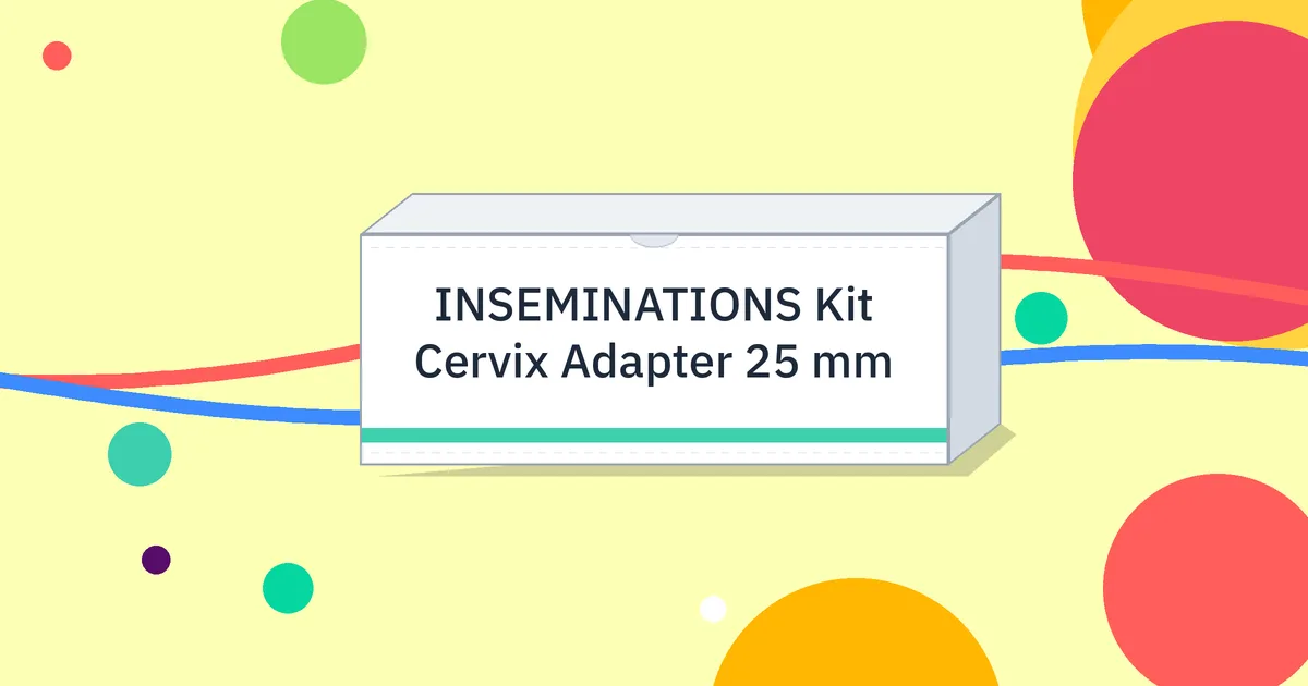 Symbolbild: Packung mit der Aufschrift INSEMINATIONS Kit Cervix Adapter 25 mm (PZN 05452238) – Verfügbarkeit und Bezug in Apotheken in Frankfurt am Main