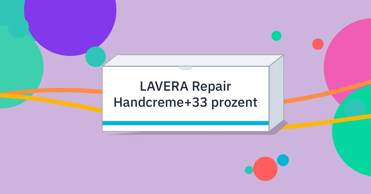 Symbolbild: Packung mit der Aufschrift LAVERA Repair Handcreme+33 prozent (PZN 19911017) – Verfügbarkeit und Bezug in Apotheken in Frankfurt am Main