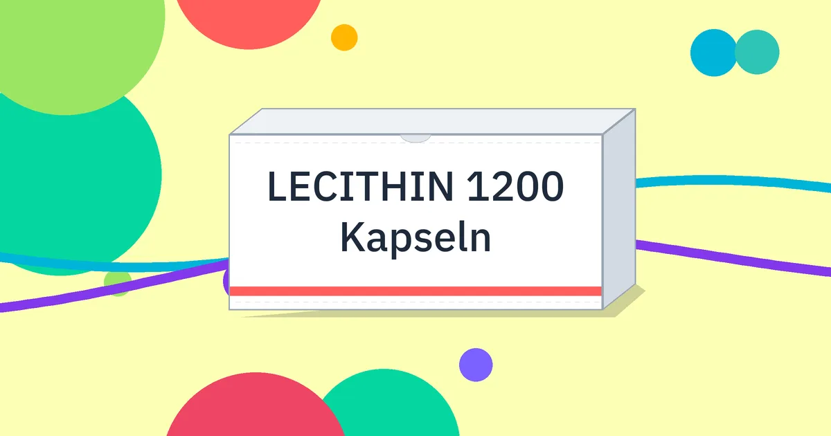 Symbolbild: Packung mit der Aufschrift LECITHIN 1200 Kapseln (PZN 08501144) – Verfügbarkeit und Bezug in Apotheken in Frankfurt am Main
