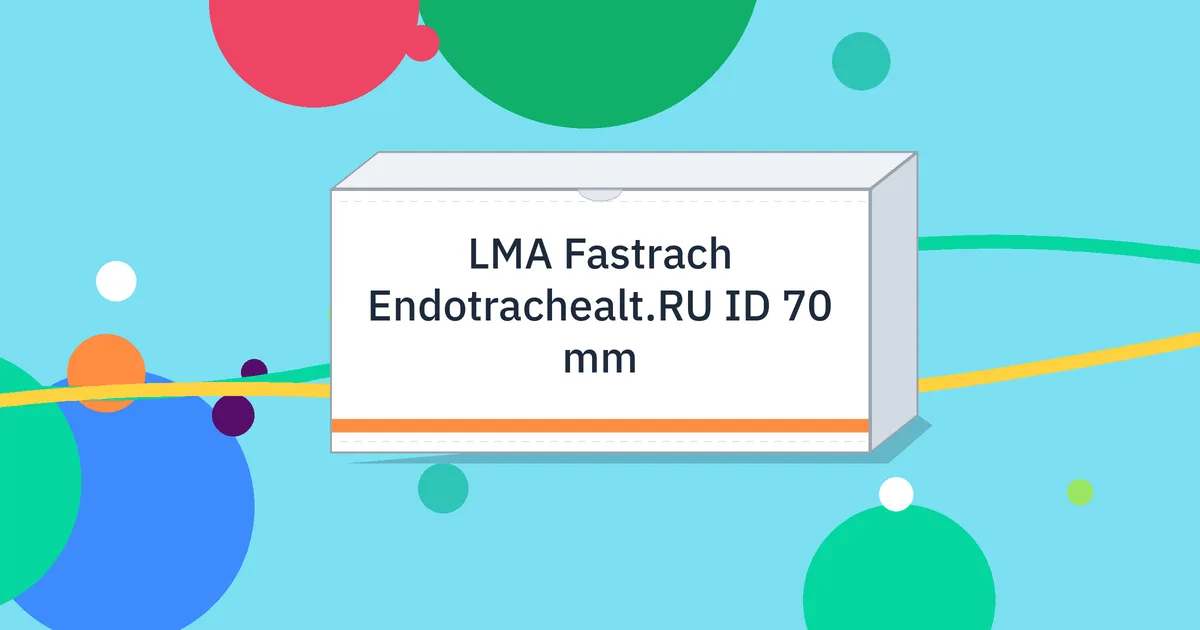 Symbolbild: Packung mit der Aufschrift LMA Fastrach Endotrachealt.RU ID 70 mm (PZN 10849096) – Verfügbarkeit und Bezug in Apotheken in Frankfurt am Main