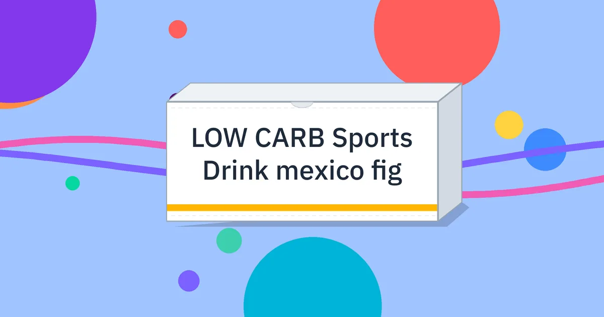 Symbolbild: Packung mit der Aufschrift LOW CARB Sports Drink mexico fig (PZN 07678260) – Verfügbarkeit und Bezug in Apotheken in Frankfurt am Main