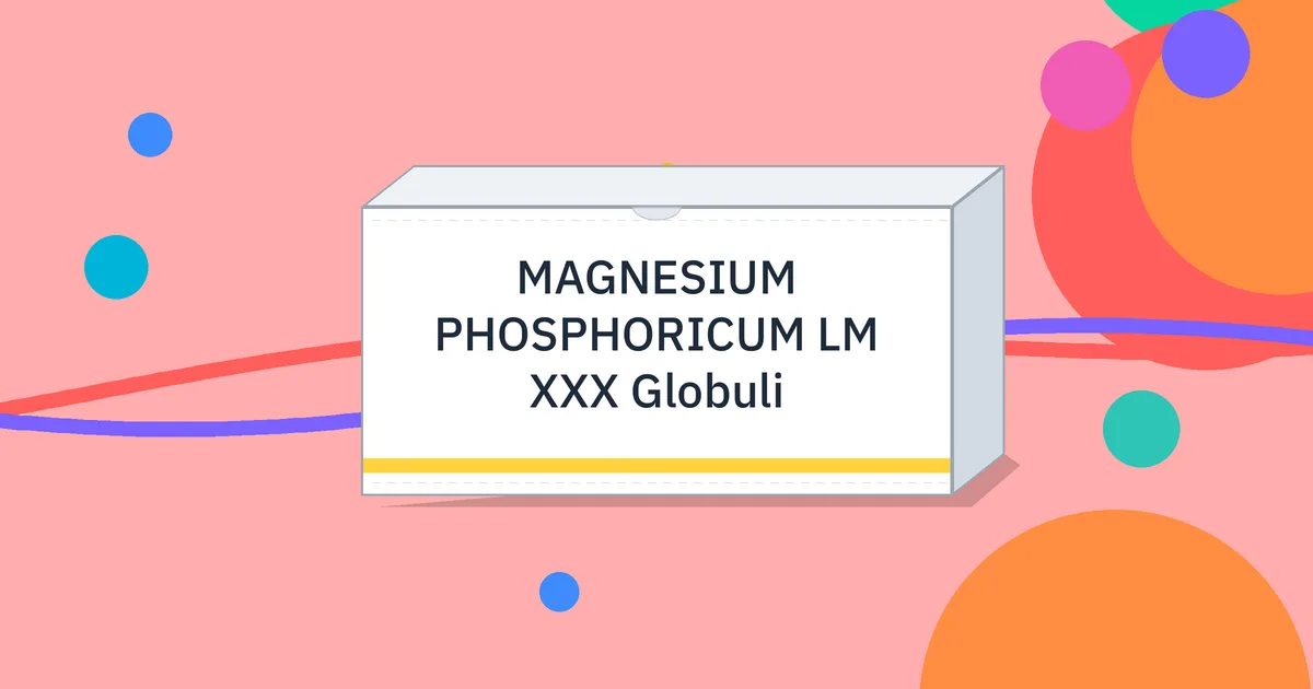 Symbolbild: Packung mit der Aufschrift MAGNESIUM PHOSPHORICUM LM XXX Globuli (PZN 02678344) – Verfügbarkeit und Bezug in Apotheken in Frankfurt am Main