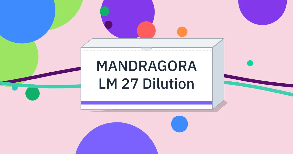Symbolbild: Packung mit der Aufschrift MANDRAGORA LM 27 Dilution (PZN 12942061) – Verfügbarkeit und Bezug in Apotheken in Frankfurt am Main