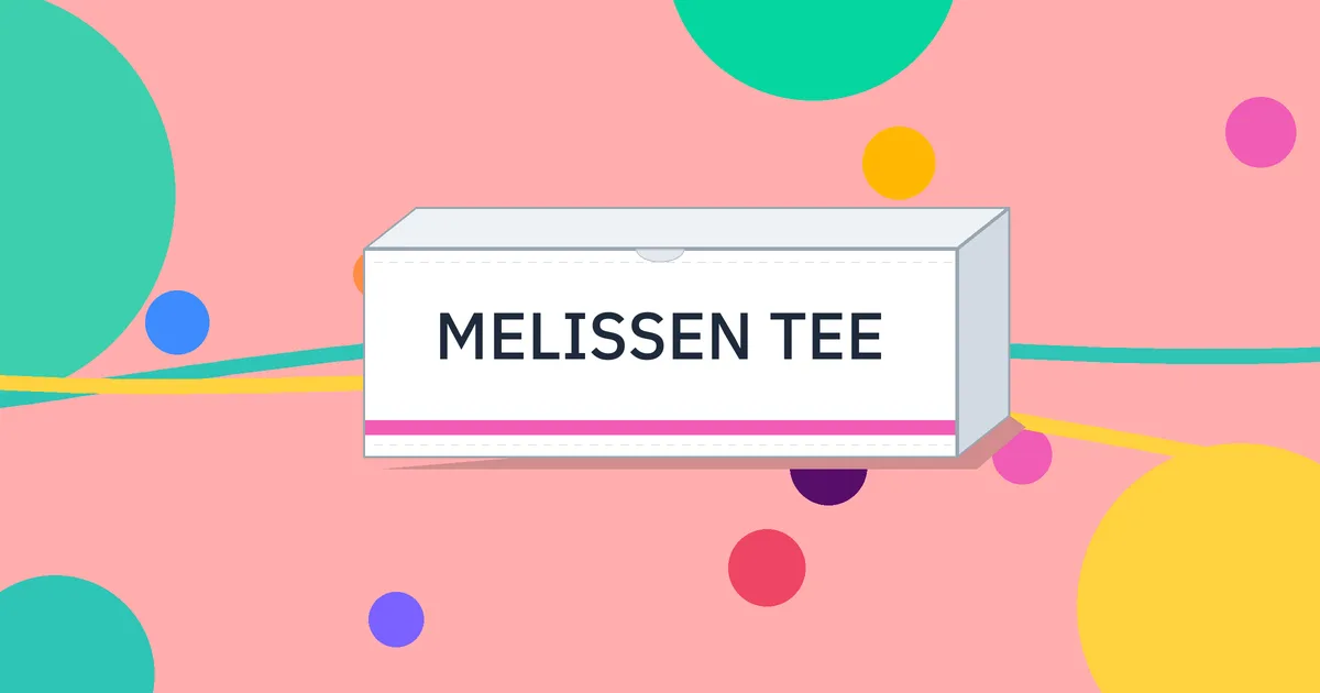 Symbolbild: Packung mit der Aufschrift MELISSEN TEE (PZN 20278223) – Verfügbarkeit und Bezug in Apotheken in Frankfurt am Main