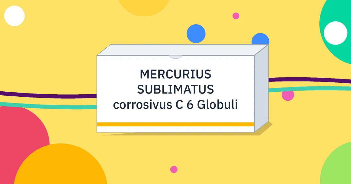 Symbolbild: Packung mit der Aufschrift MERCURIUS SUBLIMATUS corrosivus C 6 Globuli (PZN 00001293) – Verfügbarkeit und Bezug in Apotheken in Frankfurt am Main