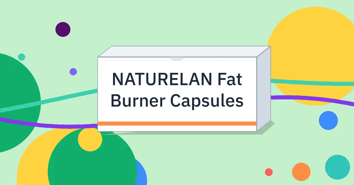 Symbolbild: Packung mit der Aufschrift NATURELAN Fat Burner Capsules (PZN 19478454) – Verfügbarkeit und Bezug in Apotheken in Frankfurt am Main