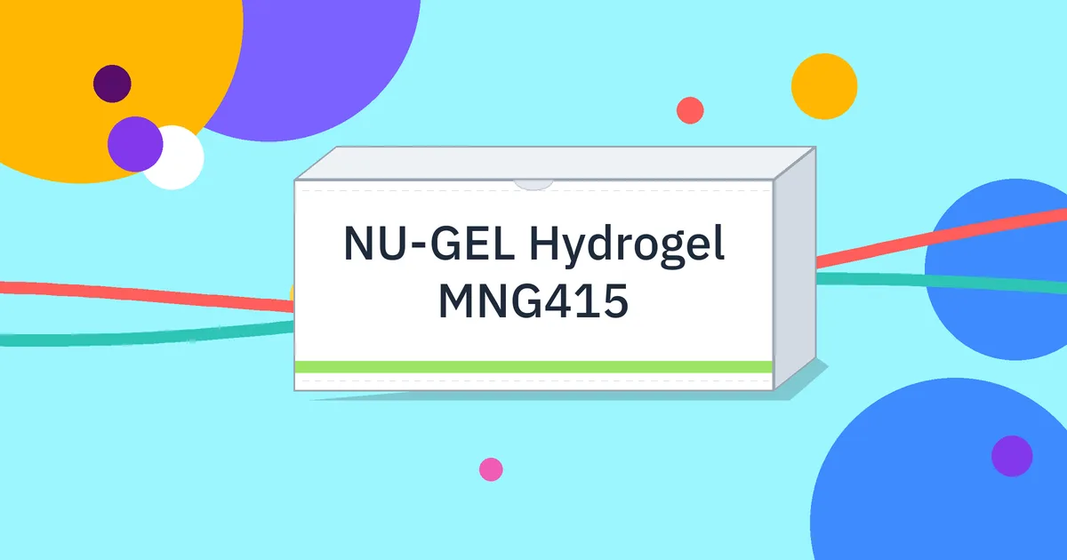 Symbolbild: Packung mit der Aufschrift NU-GEL Hydrogel MNG415 (PZN 14362853) – Verfügbarkeit und Bezug in Apotheken in Frankfurt am Main