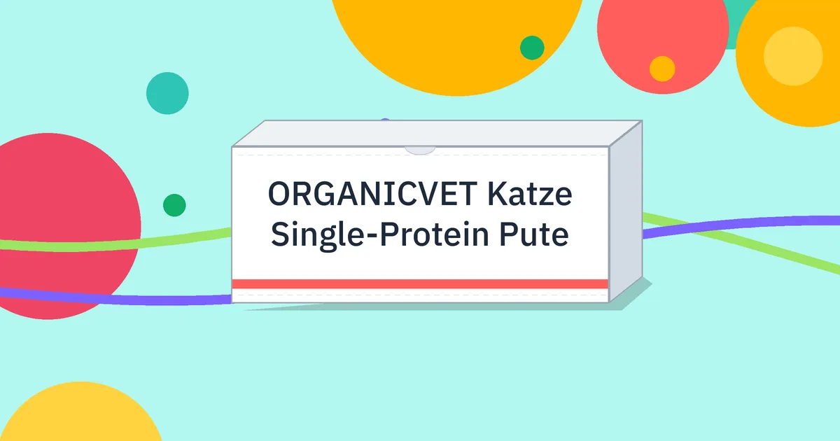 Symbolbild: Packung mit der Aufschrift ORGANICVET Katze Single-Protein Pute (PZN 10394371) – Verfügbarkeit und Bezug in Apotheken in Frankfurt am Main