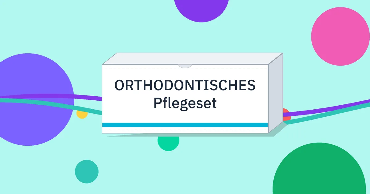 Symbolbild: Packung mit der Aufschrift ORTHODONTISCHES Pflegeset (PZN 13652365) – Verfügbarkeit und Bezug in Apotheken in Frankfurt am Main