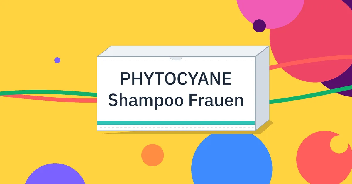 Symbolbild: Packung mit der Aufschrift PHYTOCYANE Shampoo Frauen (PZN 18603822) – Verfügbarkeit und Bezug in Apotheken in Frankfurt am Main