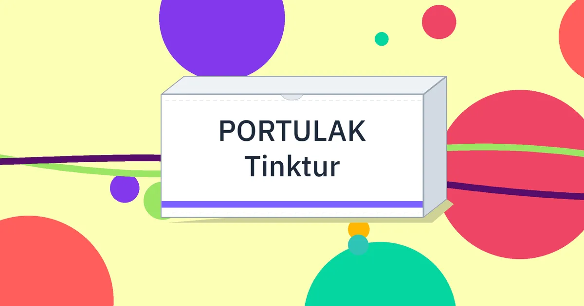 Symbolbild: Packung mit der Aufschrift PORTULAK Tinktur (PZN 17188048) – Verfügbarkeit und Bezug in Apotheken in Frankfurt am Main