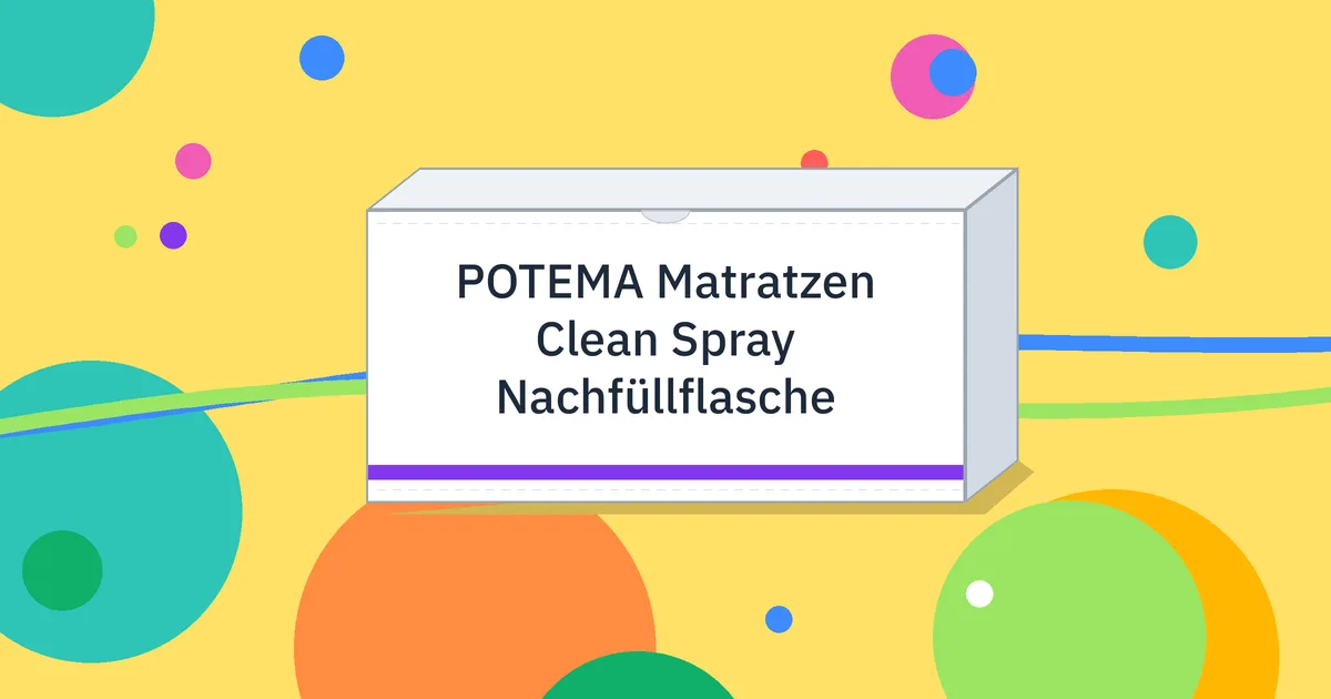 Symbolbild: Packung mit der Aufschrift POTEMA Matratzen Clean Spray Nachfüllflasche (PZN 00660239) – Verfügbarkeit und Bezug in Apotheken in Frankfurt am Main