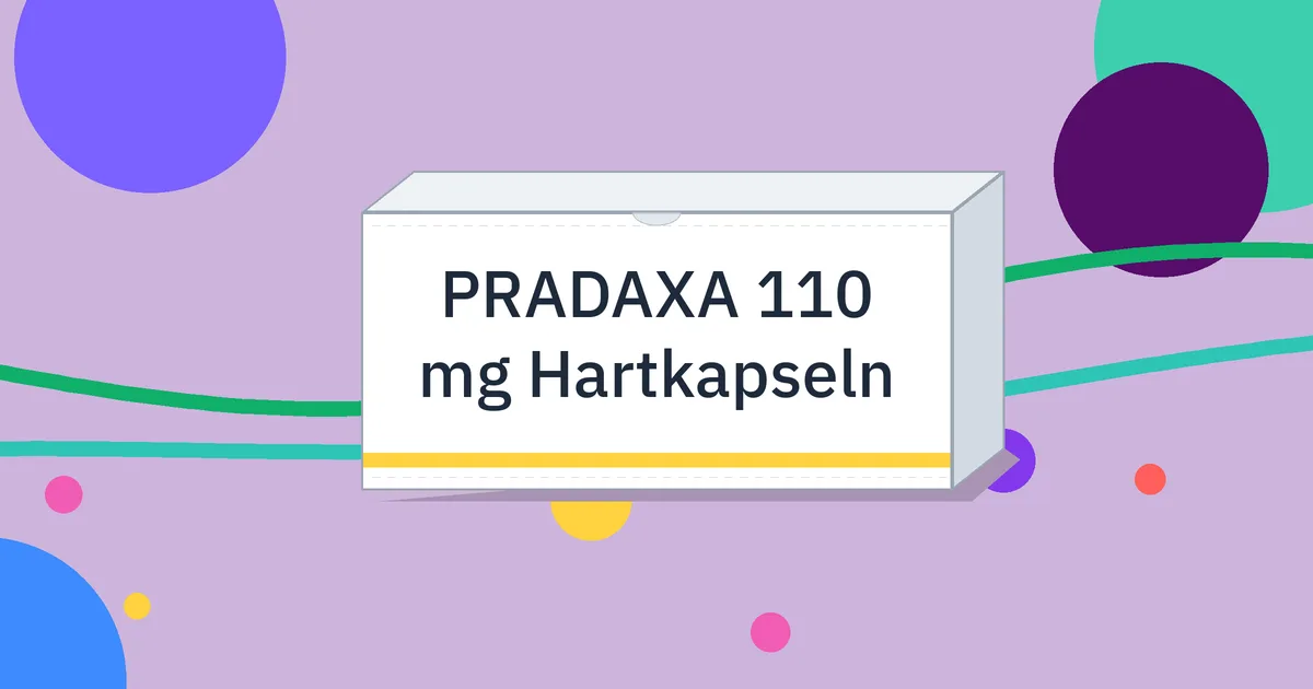 Symbolbild: Packung mit der Aufschrift PRADAXA 110 mg Hartkapseln (PZN 12639109) – Verfügbarkeit und Bezug in Apotheken in Frankfurt am Main