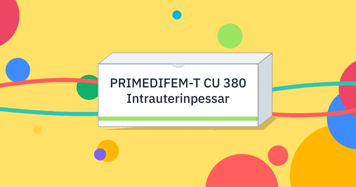 Symbolbild: Packung mit der Aufschrift PRIMEDIFEM-T CU 380 Intrauterinpessar (PZN 03363252) – Verfügbarkeit und Bezug in Apotheken in Frankfurt am Main