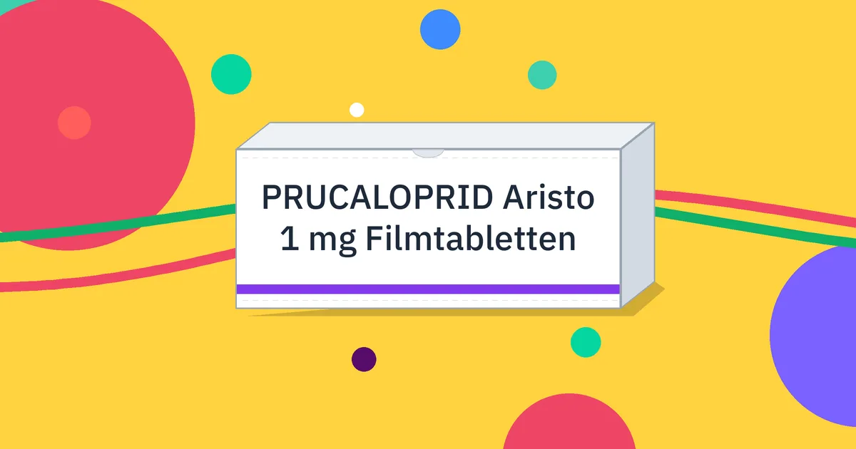 Symbolbild: Packung mit der Aufschrift PRUCALOPRID Aristo 1 mg Filmtabletten (PZN 18260492) – Verfügbarkeit und Bezug in Apotheken in Frankfurt am Main