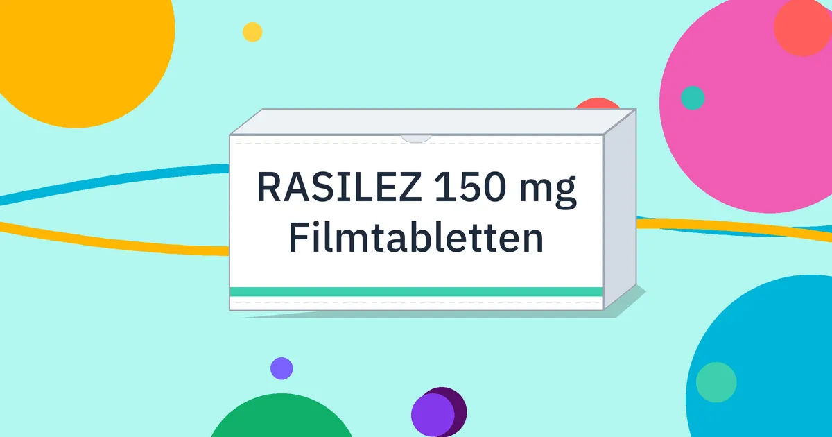 Symbolbild: Packung mit der Aufschrift RASILEZ 150 mg Filmtabletten (PZN 04045672) – Verfügbarkeit und Bezug in Apotheken in Frankfurt am Main