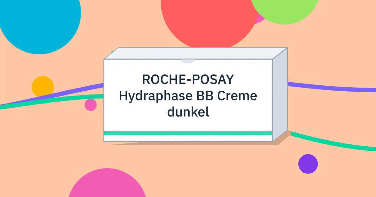 Symbolbild: Packung mit der Aufschrift ROCHE-POSAY Hydraphase BB Creme dunkel (PZN 18366049) – Verfügbarkeit und Bezug in Apotheken in Frankfurt am Main