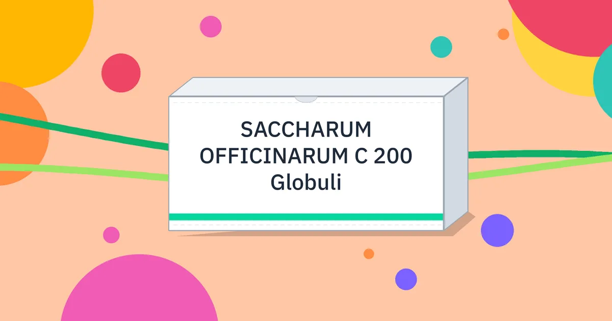 Symbolbild: Packung mit der Aufschrift SACCHARUM OFFICINARUM C 200 Globuli (PZN 16693666) – Verfügbarkeit und Bezug in Apotheken in Frankfurt am Main