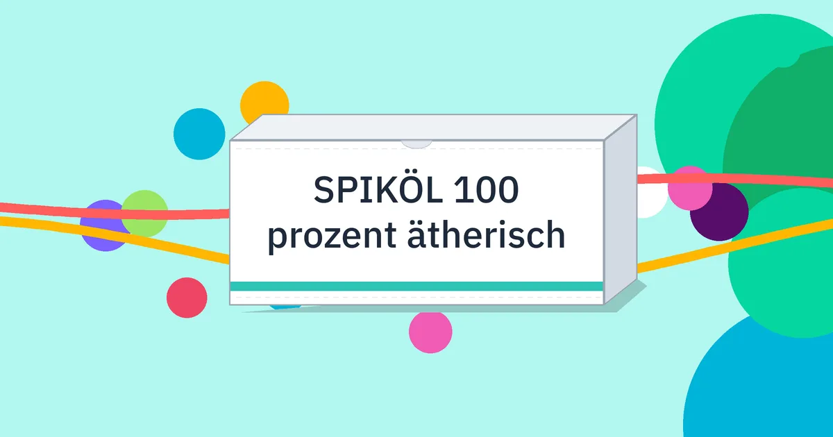Symbolbild: Packung mit der Aufschrift SPIKÖL 100 prozent ätherisch (PZN 07206302) – Verfügbarkeit und Bezug in Apotheken in Frankfurt am Main