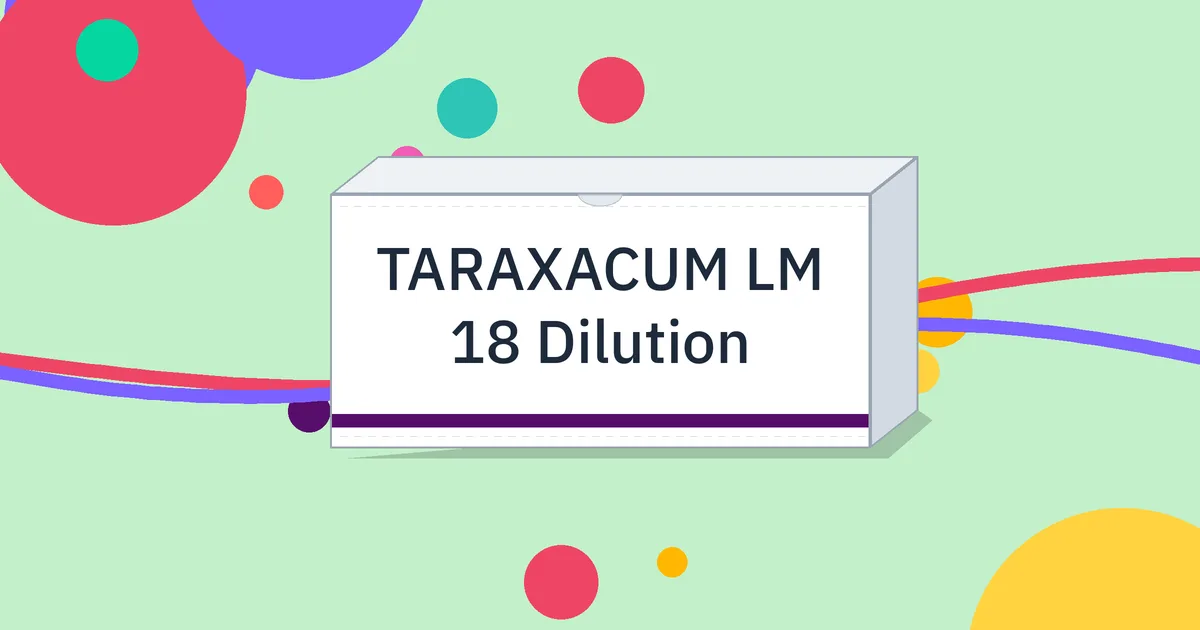Symbolbild: Packung mit der Aufschrift TARAXACUM LM 18 Dilution (PZN 03502771) – Verfügbarkeit und Bezug in Apotheken in Frankfurt am Main