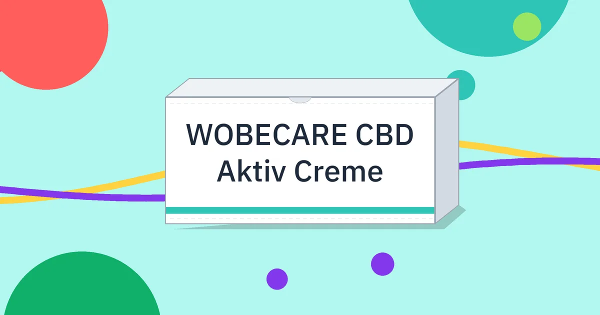 Symbolbild: Packung mit der Aufschrift WOBECARE CBD Aktiv Creme (PZN 16818814) – Verfügbarkeit und Bezug in Apotheken in Frankfurt am Main