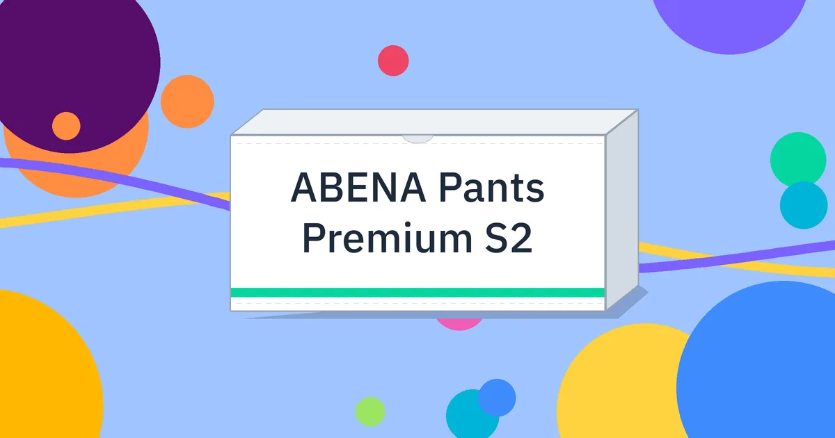 Symbolbild: Packung mit der Aufschrift ABENA Pants Premium S2 (PZN 17457011) – Verfügbarkeit und Bezug in Apotheken in Frankfurt am Main