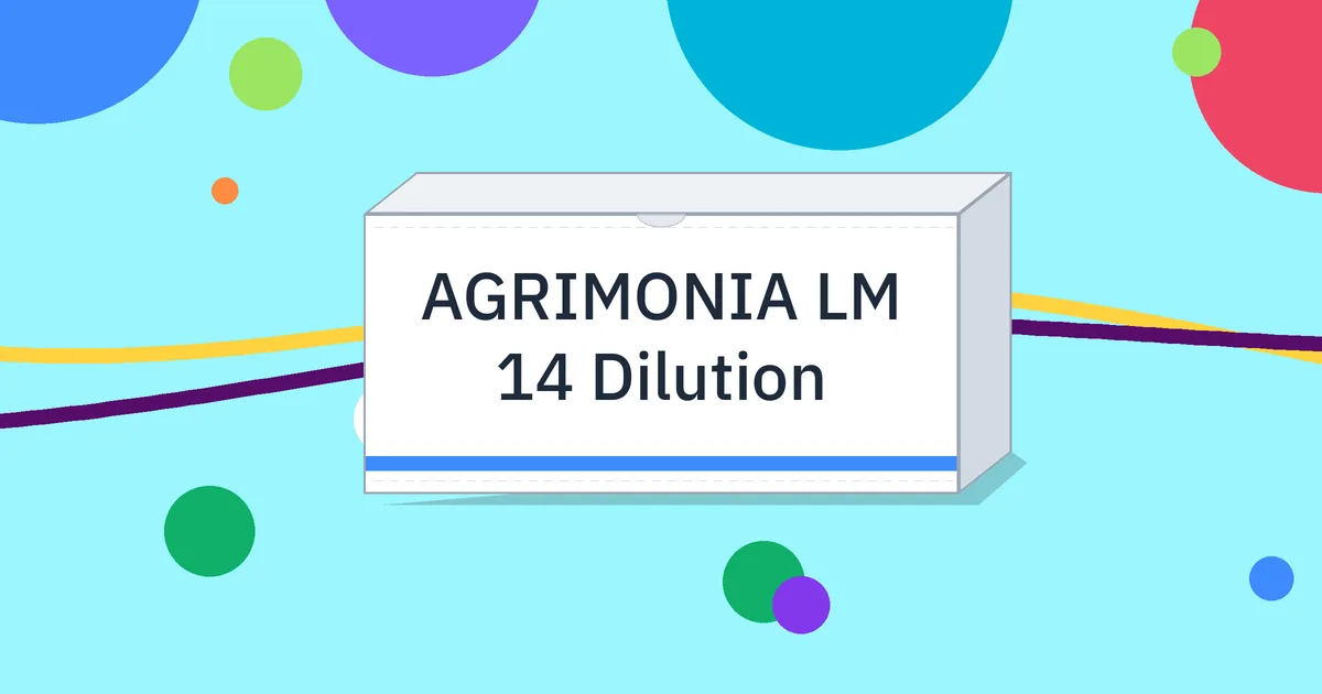 Symbolbild: Packung mit der Aufschrift AGRIMONIA LM 14 Dilution (PZN 13306918) – Verfügbarkeit und Bezug in Apotheken in Frankfurt am Main