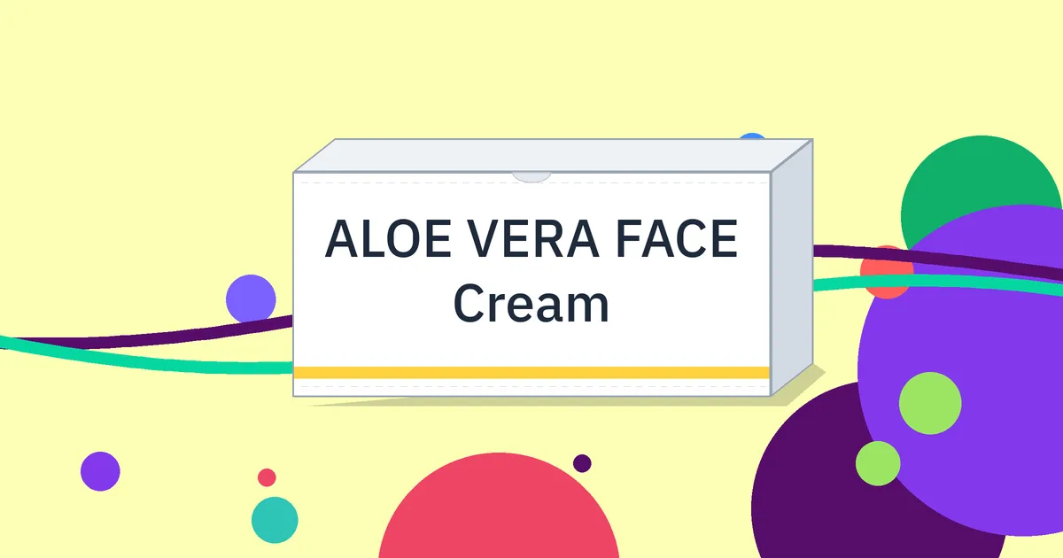 Symbolbild: Packung mit der Aufschrift ALOE VERA FACE Cream (PZN 20600966) – Verfügbarkeit und Bezug in Apotheken in Frankfurt am Main