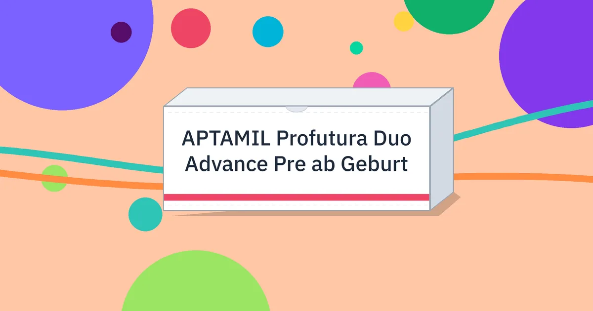 Symbolbild: Packung mit der Aufschrift APTAMIL Profutura Duo Advance Pre ab Geburt (PZN 17212195) – Verfügbarkeit und Bezug in Apotheken in Frankfurt am Main