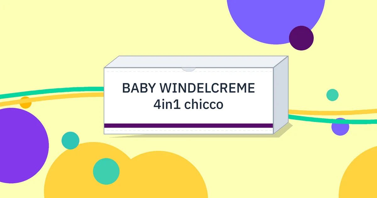 Symbolbild: Packung mit der Aufschrift BABY WINDELCREME 4in1 chicco (PZN 19374513) – Verfügbarkeit und Bezug in Apotheken in Frankfurt am Main