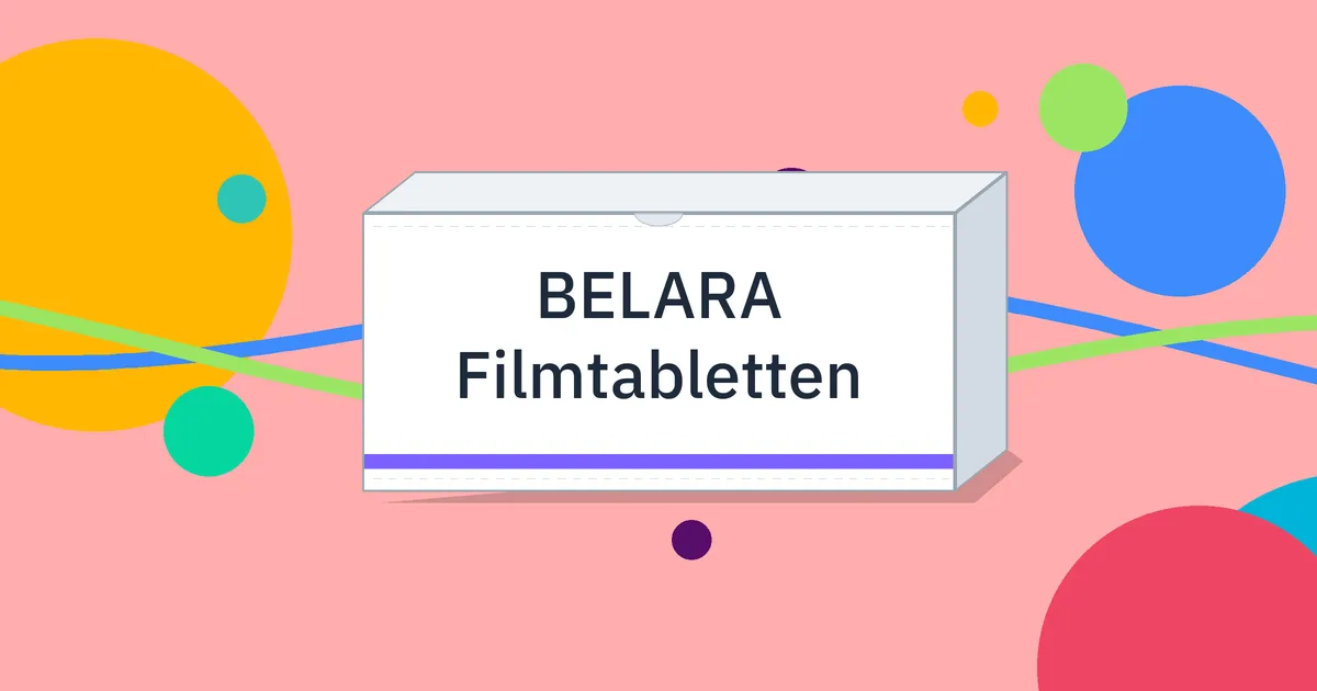 Symbolbild: Packung mit der Aufschrift BELARA Filmtabletten (PZN 02742906) – Verfügbarkeit und Bezug in Apotheken in Frankfurt am Main