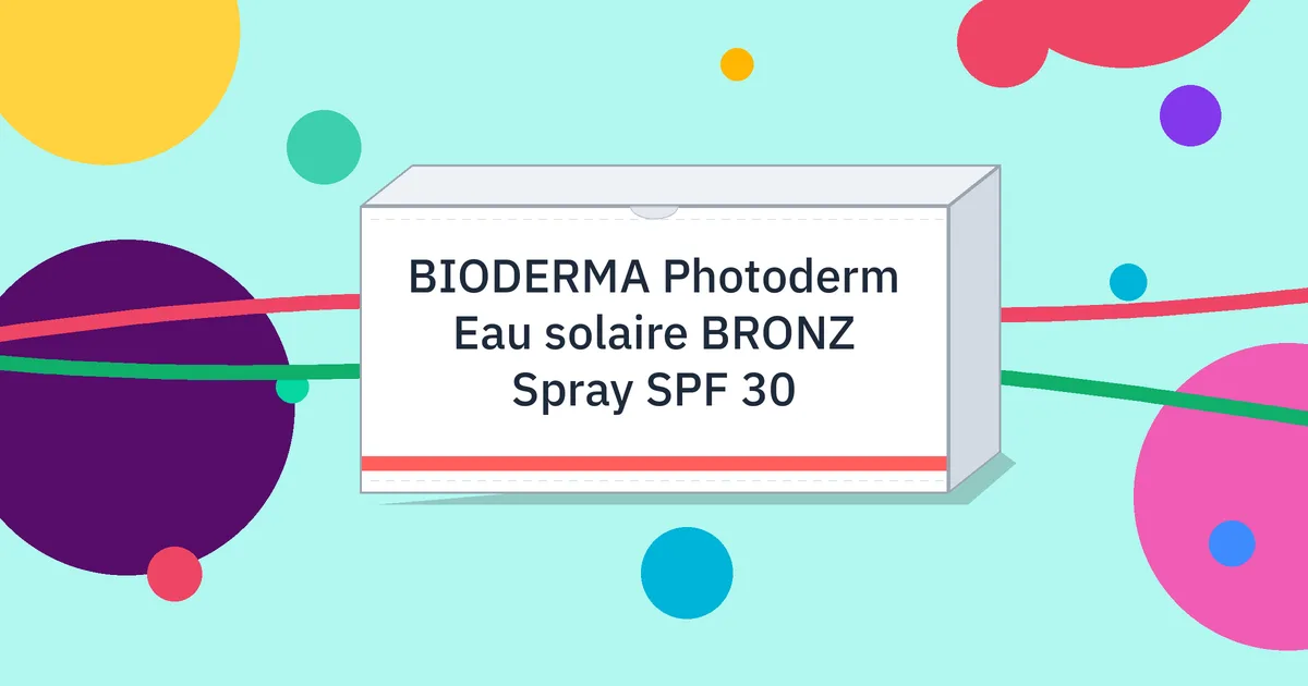 Symbolbild: Packung mit der Aufschrift BIODERMA Photoderm Eau solaire BRONZ Spray SPF 30 (PZN 19101028) – Verfügbarkeit und Bezug in Apotheken in Frankfurt am Main