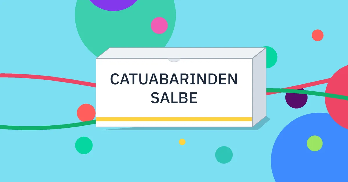 Symbolbild: Packung mit der Aufschrift CATUABARINDEN SALBE (PZN 17937550) – Verfügbarkeit und Bezug in Apotheken in Frankfurt am Main