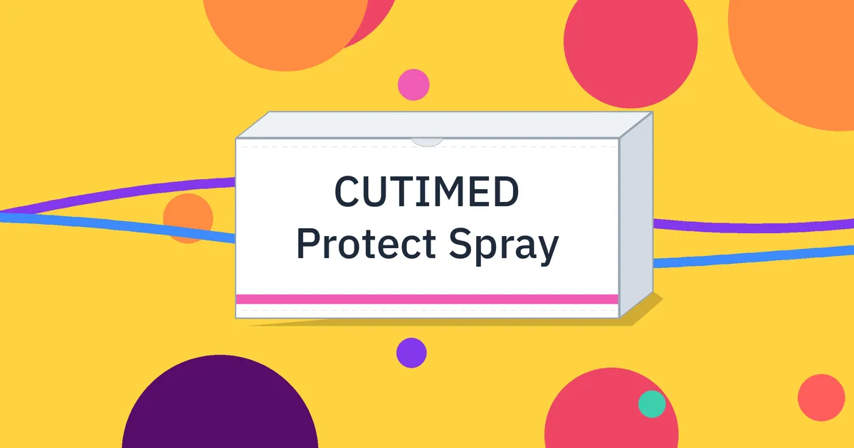 Symbolbild: Packung mit der Aufschrift CUTIMED Protect Spray (PZN 05749056) – Verfügbarkeit und Bezug in Apotheken in Frankfurt am Main