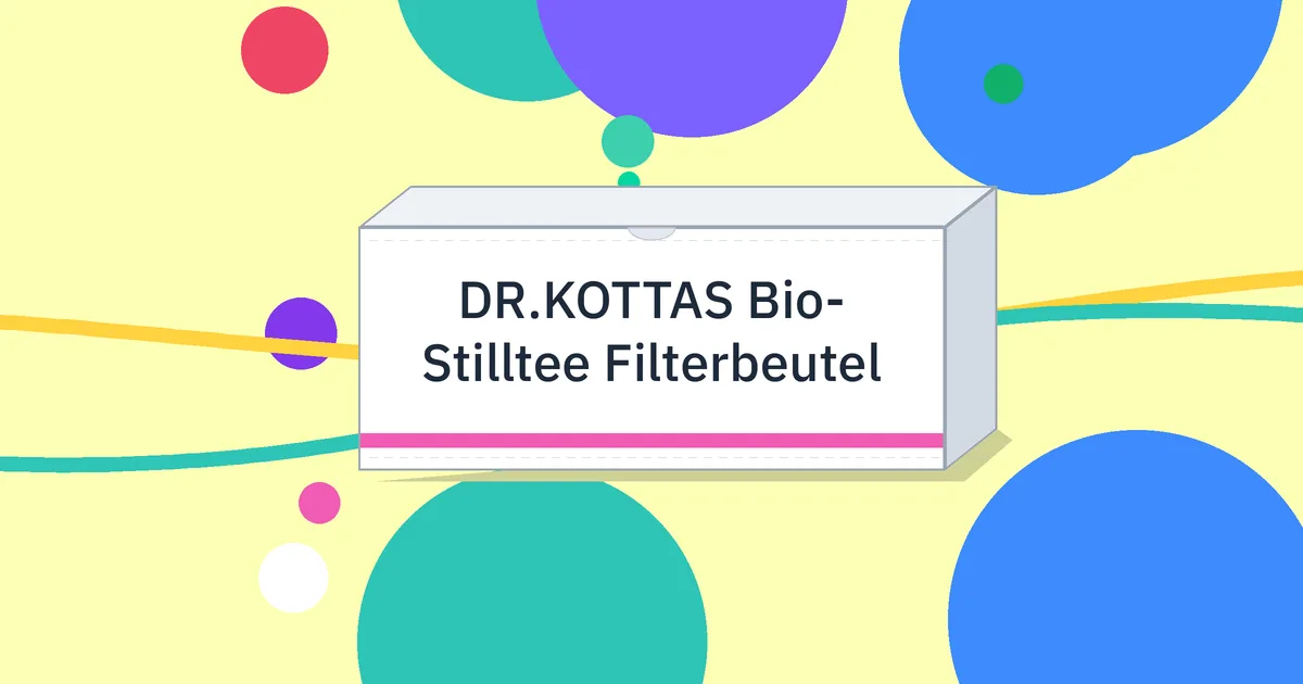Symbolbild: Packung mit der Aufschrift DR.KOTTAS Bio-Stilltee Filterbeutel (PZN 09919710) – Verfügbarkeit und Bezug in Apotheken in Frankfurt am Main