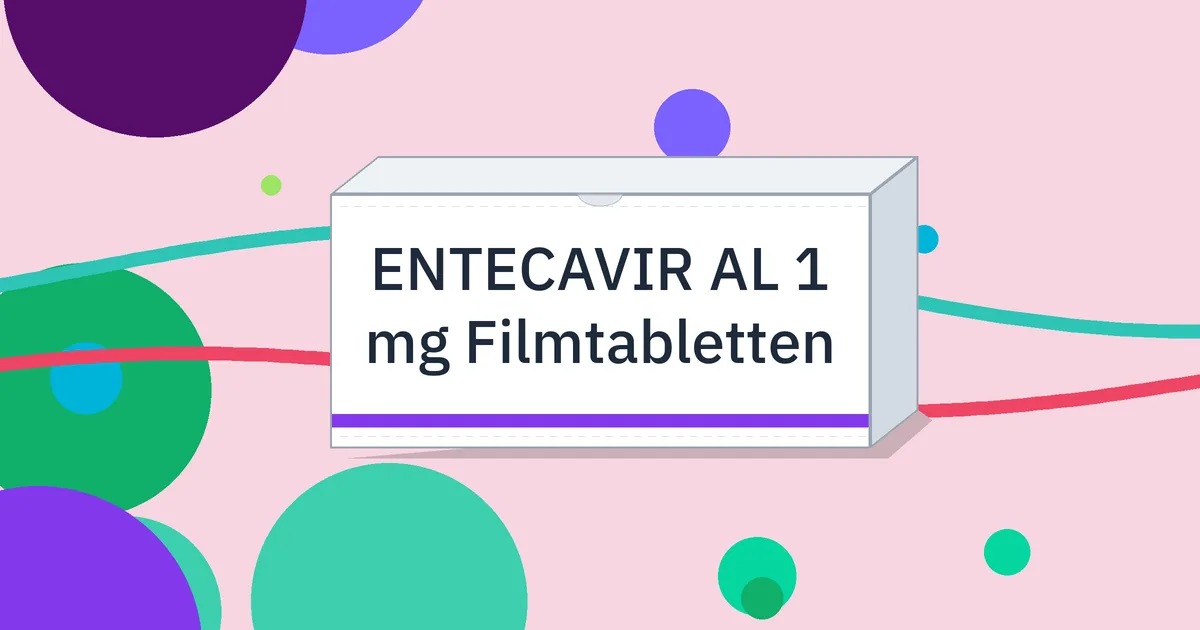 Symbolbild: Packung mit der Aufschrift ENTECAVIR AL 1 mg Filmtabletten (PZN 12581686) – Verfügbarkeit und Bezug in Apotheken in Frankfurt am Main