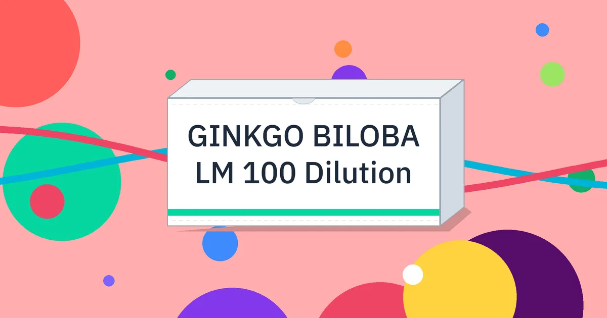 Symbolbild: Packung mit der Aufschrift GINKGO BILOBA LM 100 Dilution (PZN 12878357) – Verfügbarkeit und Bezug in Apotheken in Frankfurt am Main