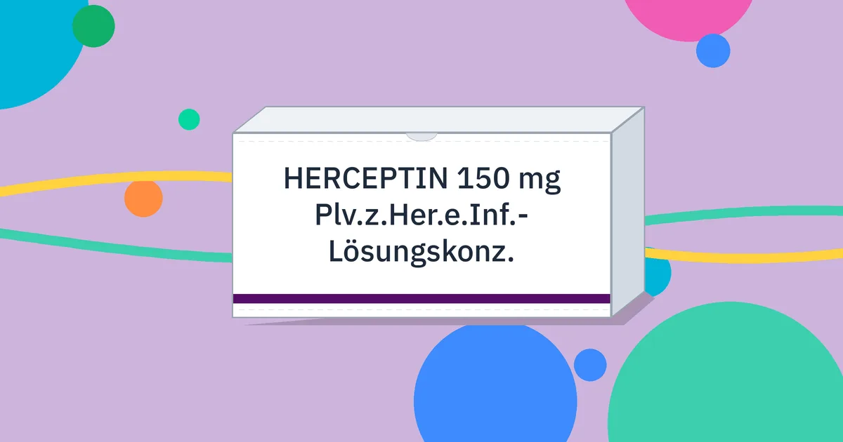 Symbolbild: Packung mit der Aufschrift HERCEPTIN 150 mg Plv.z.Her.e.Inf.-Lösungskonz. (PZN 10978008) – Verfügbarkeit und Bezug in Apotheken in Frankfurt am Main