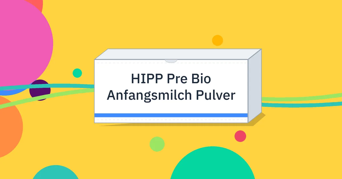 Symbolbild: Packung mit der Aufschrift HIPP Pre Bio Anfangsmilch Pulver (PZN 07777269) – Verfügbarkeit und Bezug in Apotheken in Frankfurt am Main