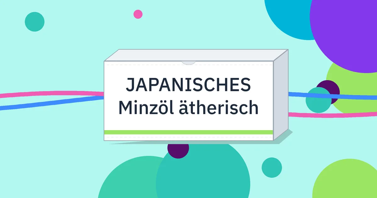 Symbolbild: Packung mit der Aufschrift JAPANISCHES Minzöl ätherisch (PZN 00468401) – Verfügbarkeit und Bezug in Apotheken in Frankfurt am Main