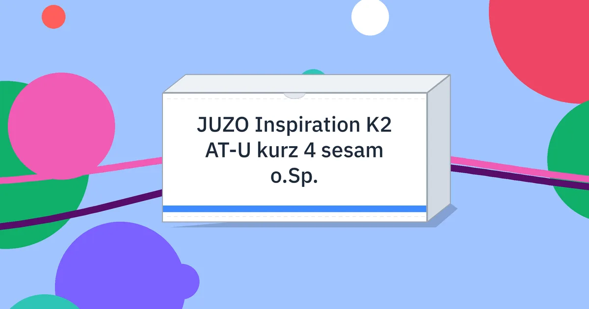Symbolbild: Packung mit der Aufschrift JUZO Inspiration K2 AT-U kurz 4 sesam o.Sp. (PZN 14929248) – Verfügbarkeit und Bezug in Apotheken in Frankfurt am Main