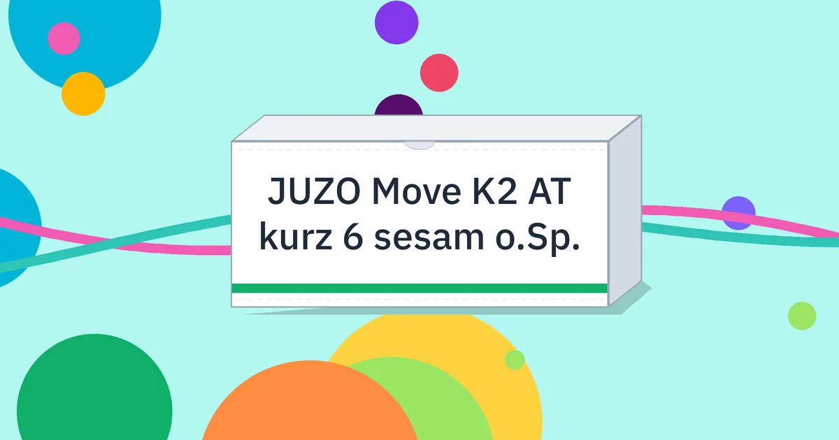 Symbolbild: Packung mit der Aufschrift JUZO Move K2 AT kurz 6 sesam o.Sp. (PZN 20675421) – Verfügbarkeit und Bezug in Apotheken in Frankfurt am Main