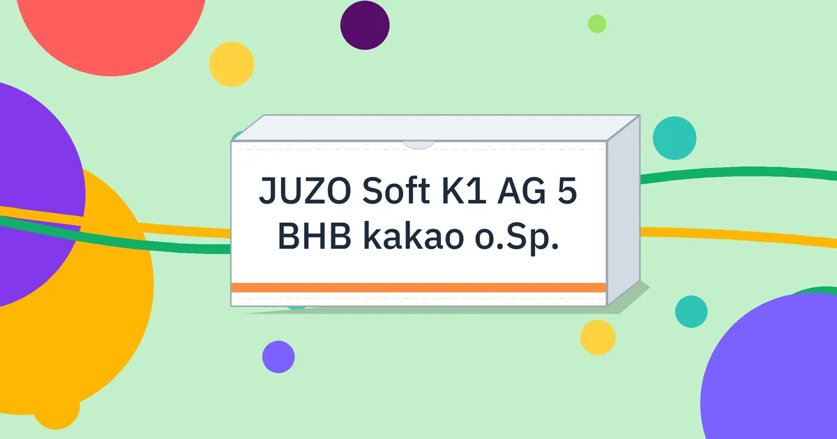 Symbolbild: Packung mit der Aufschrift JUZO Soft K1 AG 5 BHB kakao o.Sp. (PZN 14821887) – Verfügbarkeit und Bezug in Apotheken in Frankfurt am Main