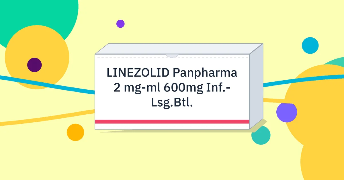 Symbolbild: Packung mit der Aufschrift LINEZOLID Panpharma 2 mg-ml 600mg Inf.-Lsg.Btl. (PZN 16200190) – Verfügbarkeit und Bezug in Apotheken in Frankfurt am Main
