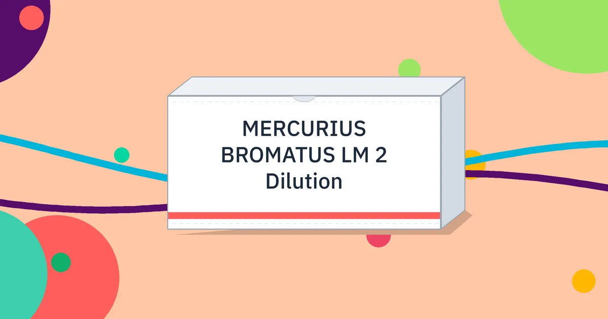 Symbolbild: Packung mit der Aufschrift MERCURIUS BROMATUS LM 2 Dilution (PZN 12948939) – Verfügbarkeit und Bezug in Apotheken in Frankfurt am Main